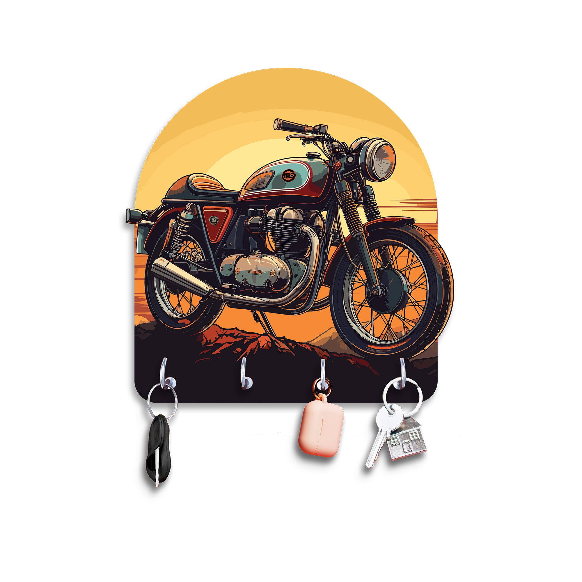 Sunset Bike Keyholder – No Doubt Collective