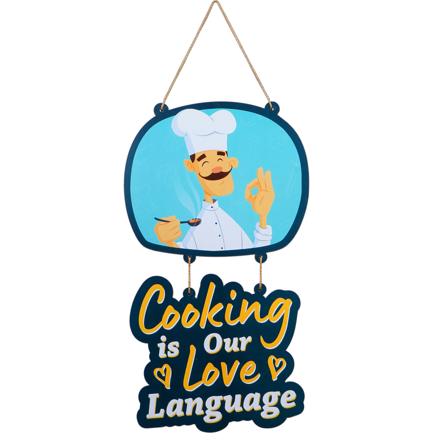 Cooking is Our Love Language Wall Hanging – No Doubt Collective