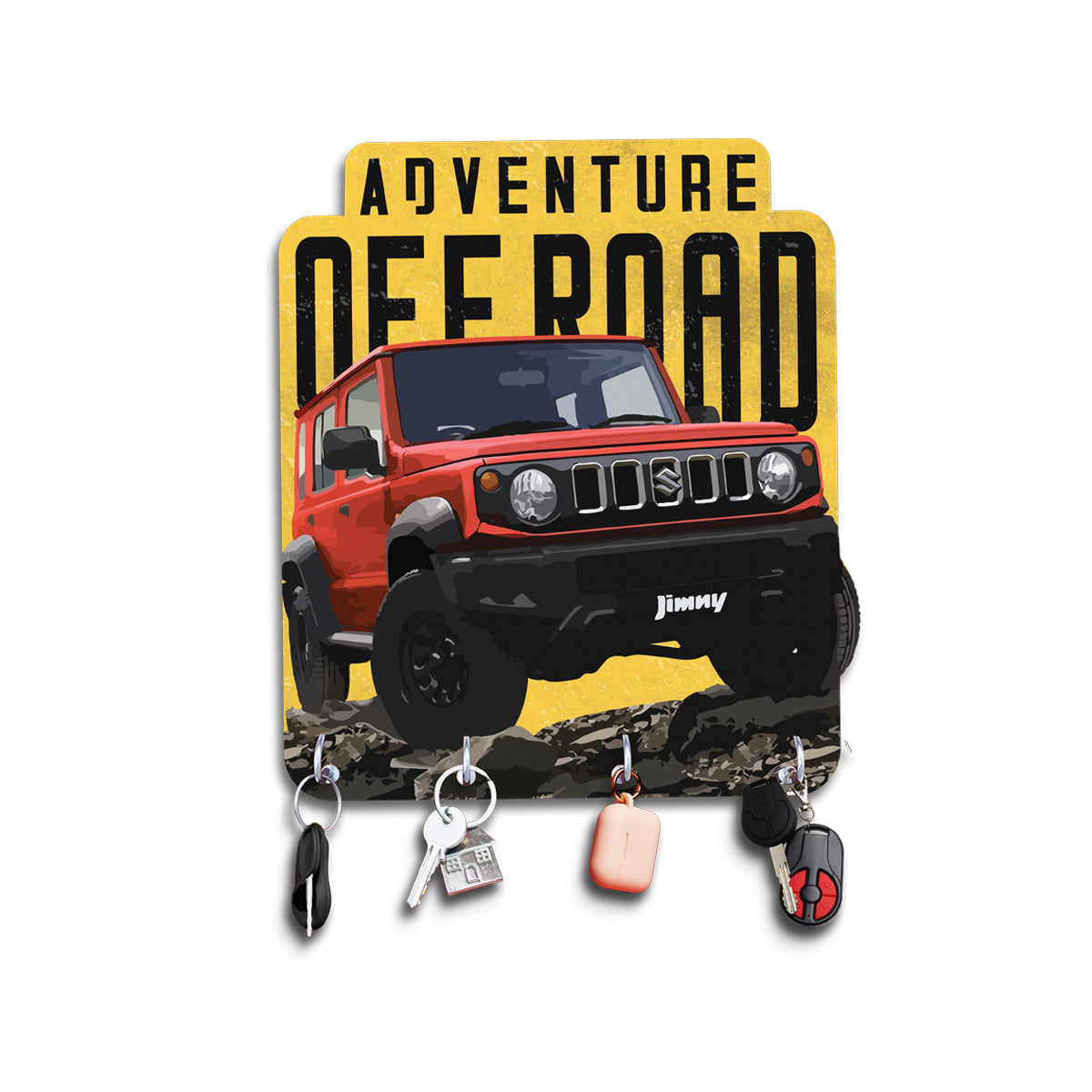 Red Jimny keyhoder – No Doubt Collective